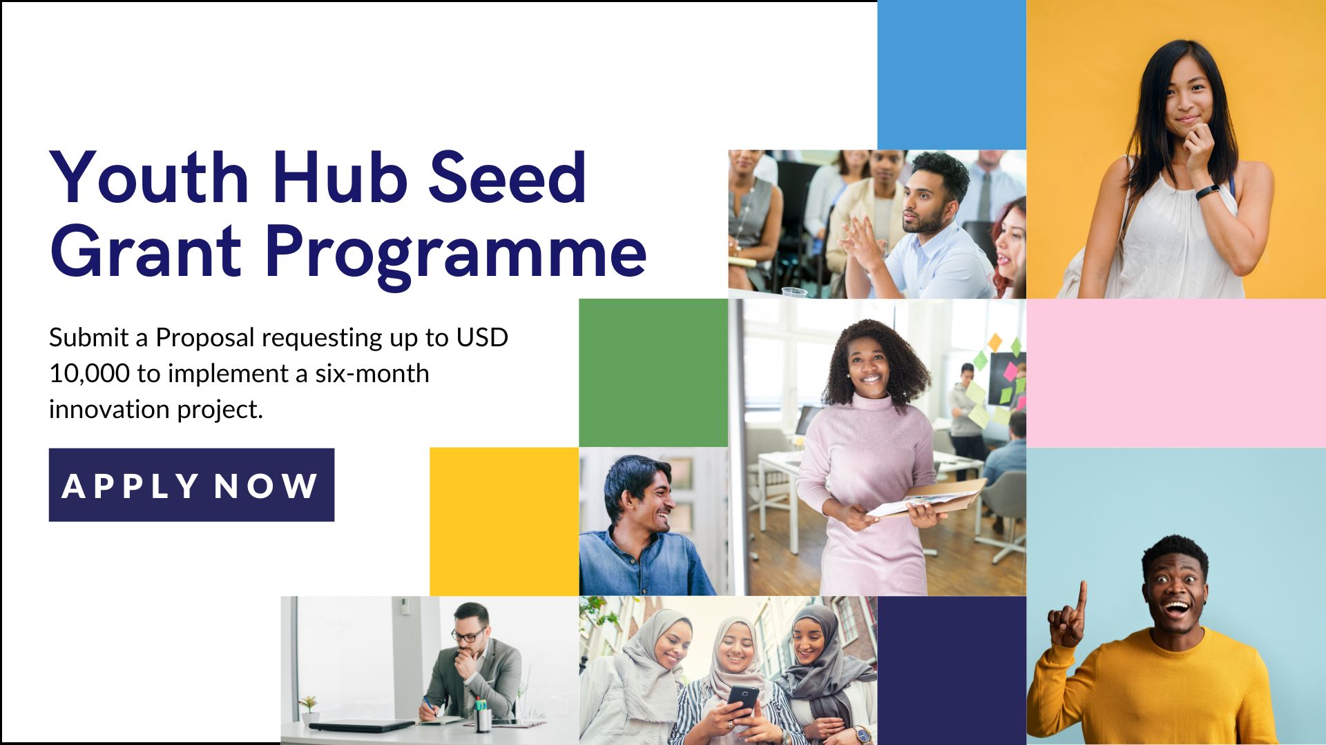 Youth Hub Seed Grant Programme: Submit a Proposal requesting up to USD ...